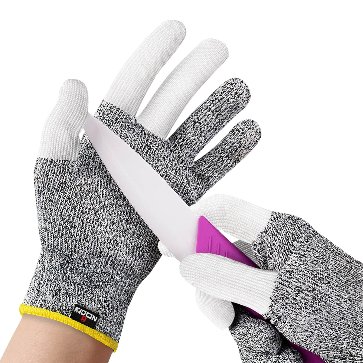NoCry CutGuard+ Kids Cut Resistant Gloves with 3 Reinforced Fingers