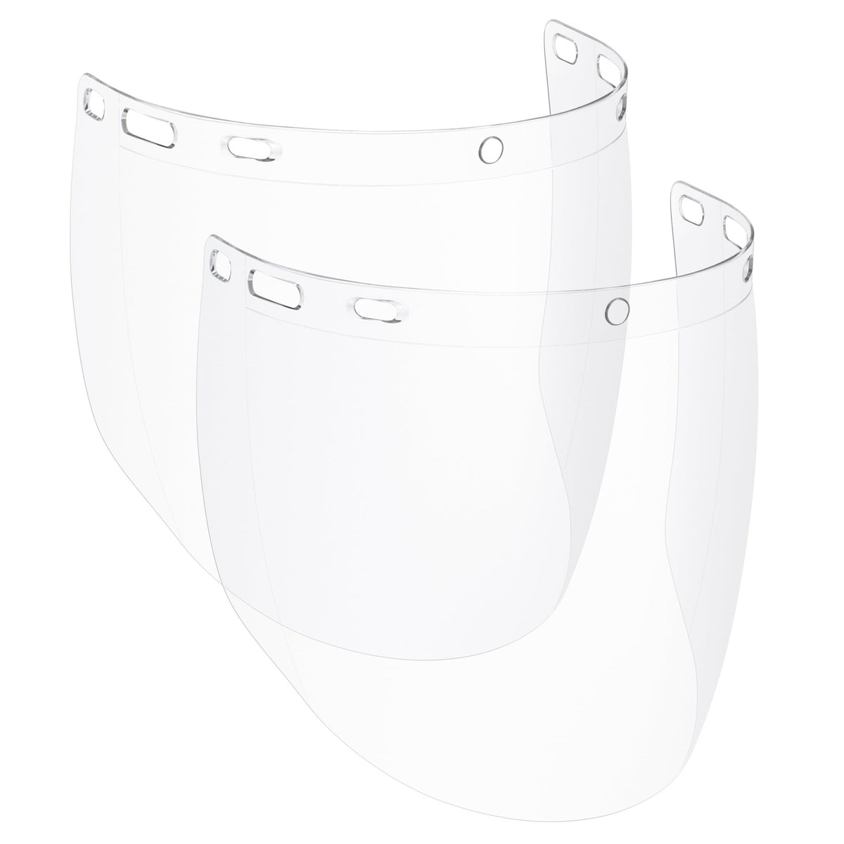 2-pack Clear Face Visors for NoCry FaceArmor Pro - Ultimate Protection