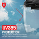 NoCry FaceArmor Pro Heavy Duty Flip-Up Face Shield - ANSI Z87.1