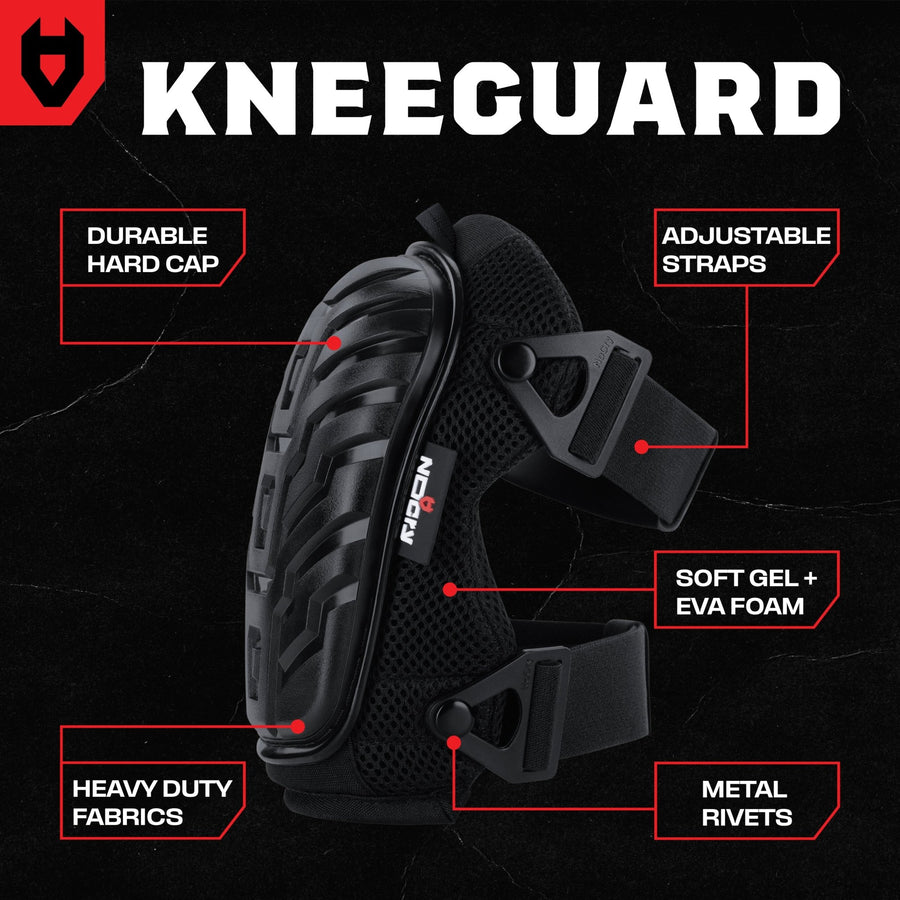 NoCry KneeGuard Professional Gel Knee Pads for Work with Hard Cap